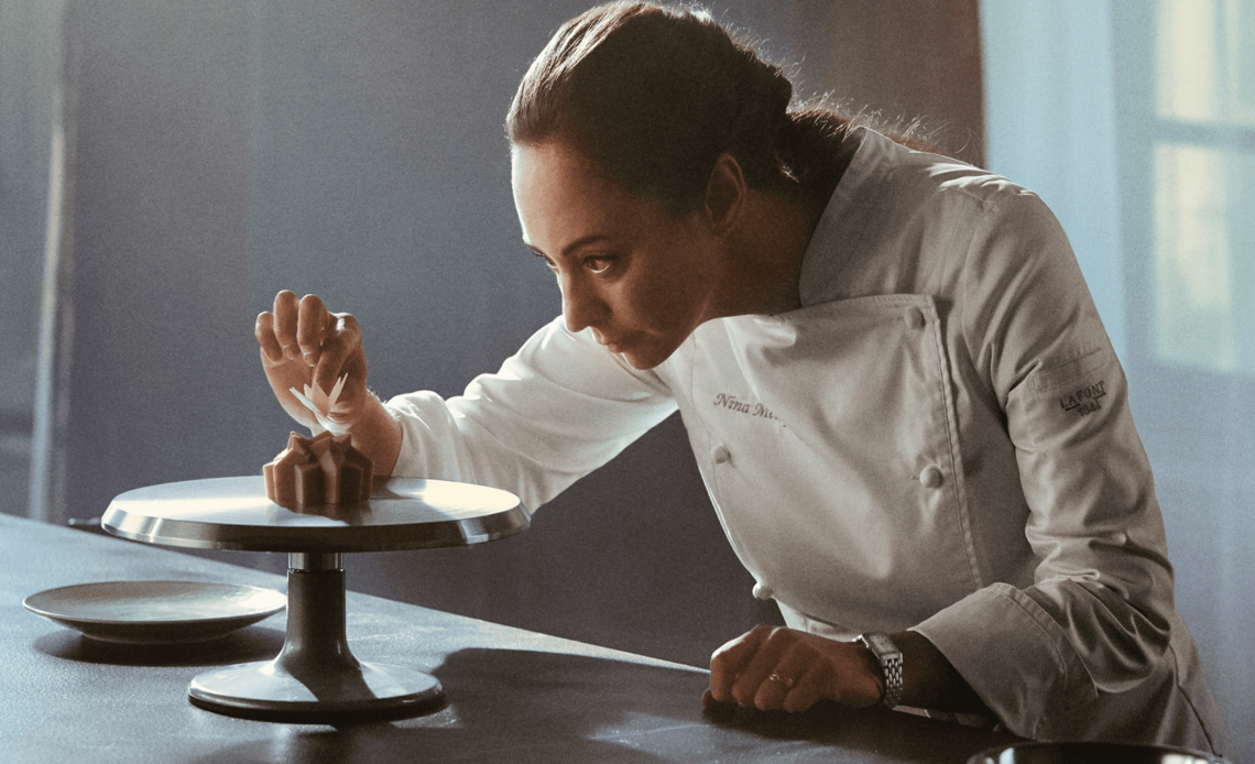 La collaboration gourmande de Nina Métayer & Jaeger LeCoultre continue ...